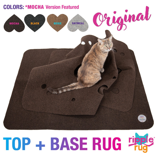 The Ripple Rug - Cat Activity Mat - Made In the USA – THE RIPPLE RUG