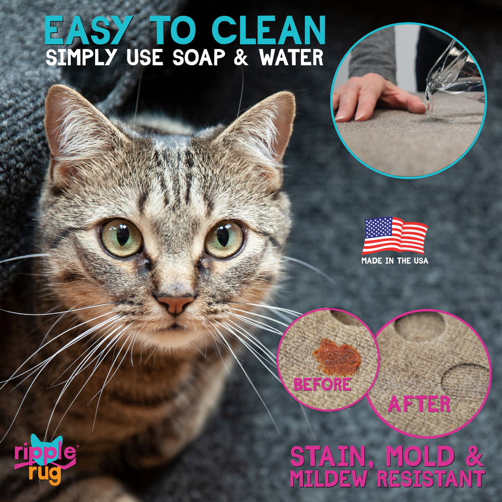 The Ripple Rug - Cat Activity Mat - Made In the USA – THE RIPPLE RUG